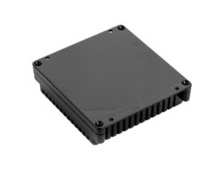 Wall mounted plastic enclosure with flanges for electronic sensors PM047