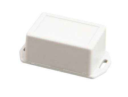 HEXALE, wall mounted plastic enclosures with tabs for electronic devices