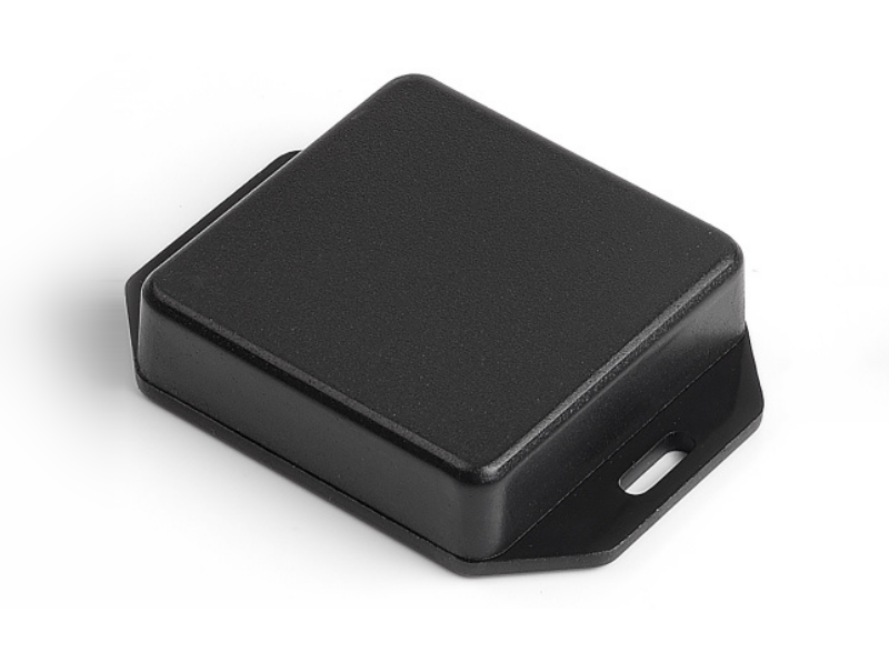 Wall mounted plastic enclosure with flanges for electronic devices PM0005