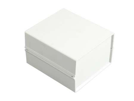 Plastic enclosures for electronic table-top and instrument devices