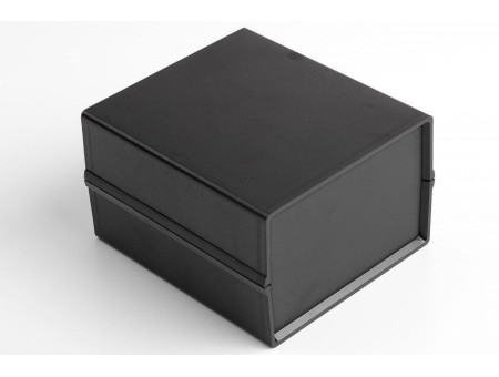 Plastic enclosures for electronic table-top and instrument devices