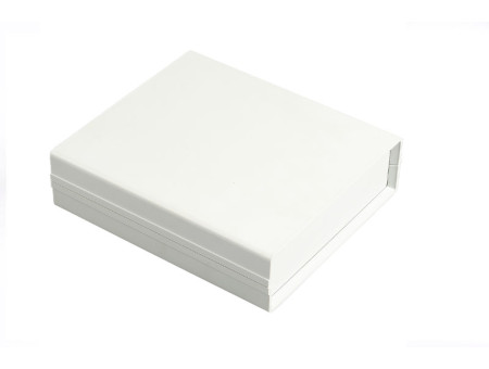 Plastic enclosures for electronic table-top and instrument devices