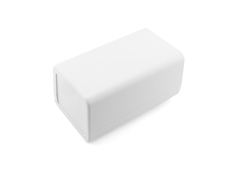 Desktop plastic enclosure with removable panel for electronic devices PP49