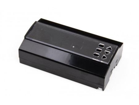 DIN rail plastic enclosures for electronic devices