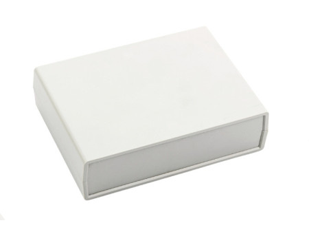 Desktop plastic enclosure with removable panel for electronic devices ...