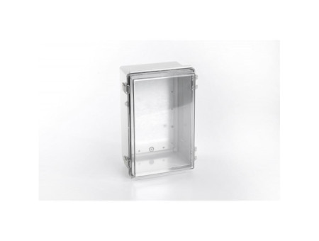 Hinged plastic cabinet with IP protection for electrical facilities ...