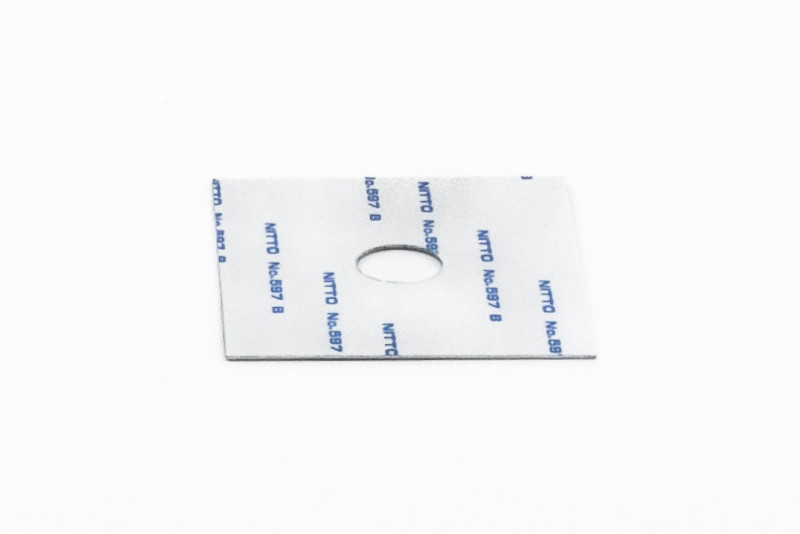 Square aluminum self adhesive dial cover 220201